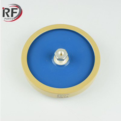 CCG81-4 11KV 1500PF 40KVA Low self heating RF power ceramic capacitor