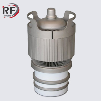 High frequency amplifier electron tube RF-101F/FM Air-cooled tetrode